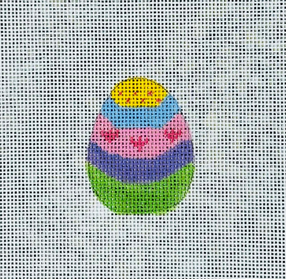 Ann Hanson Mini Egg Stripes – Barbara's Needlepoint