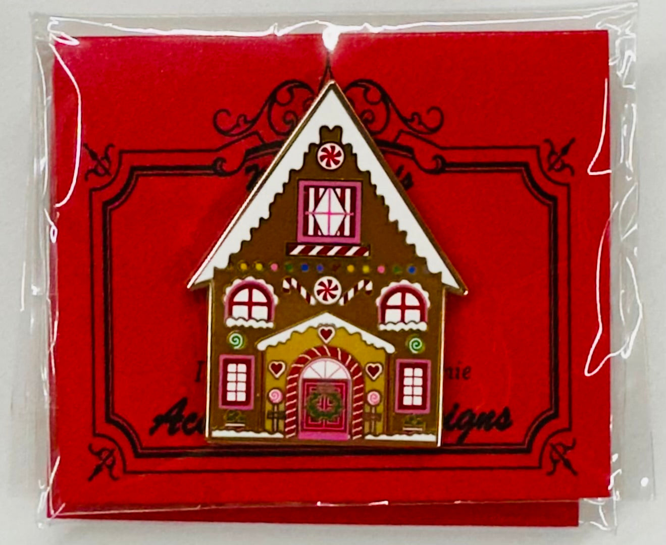 Accoutrement Needle Minder - Gingerbread House – Barbara's Needlepoint