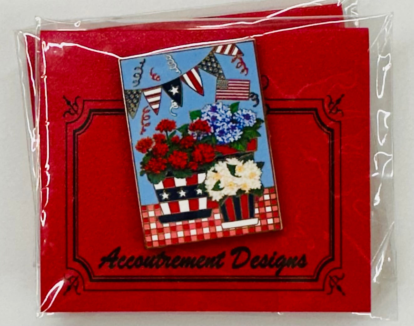 Accoutrement Needle Minder July 4th Table – Barbara's Needlepoint