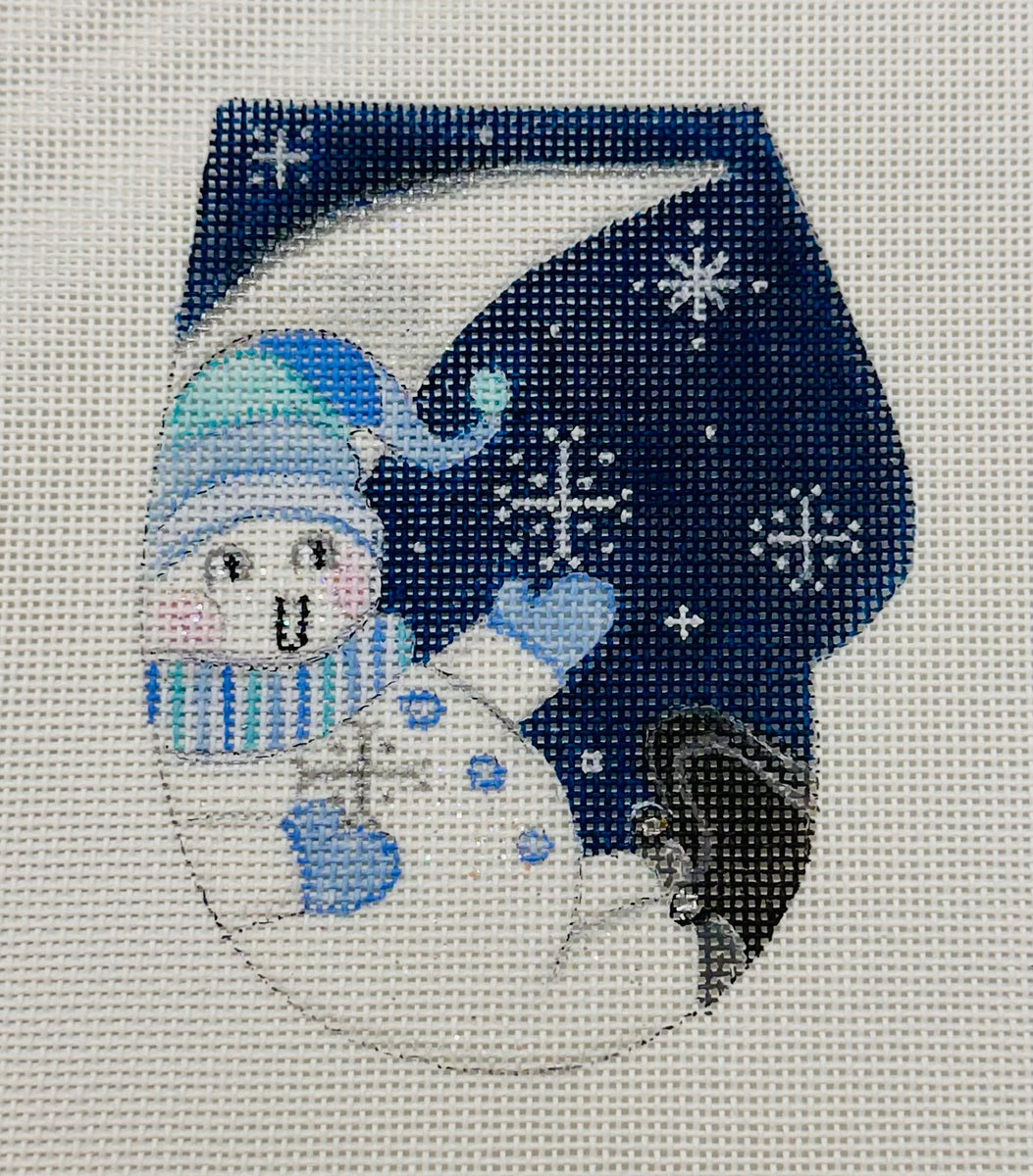 Yellow Cardinal – Barbara's Needlepoint