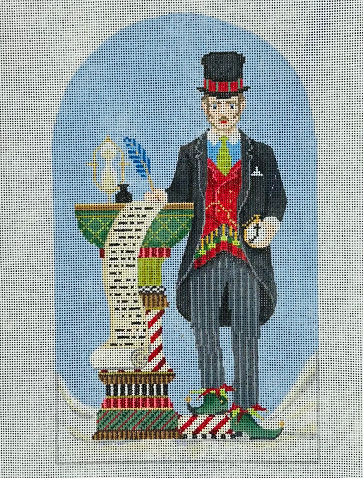 KCN Jeeves the Elf Master – Barbara's Needlepoint