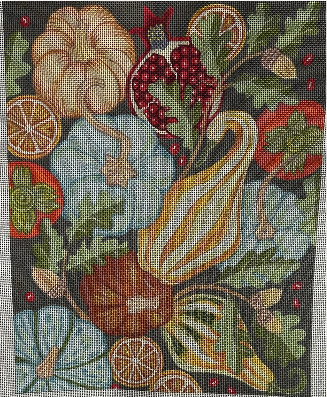 Love You More Pumpkins and Squash – Barbara's Needlepoint