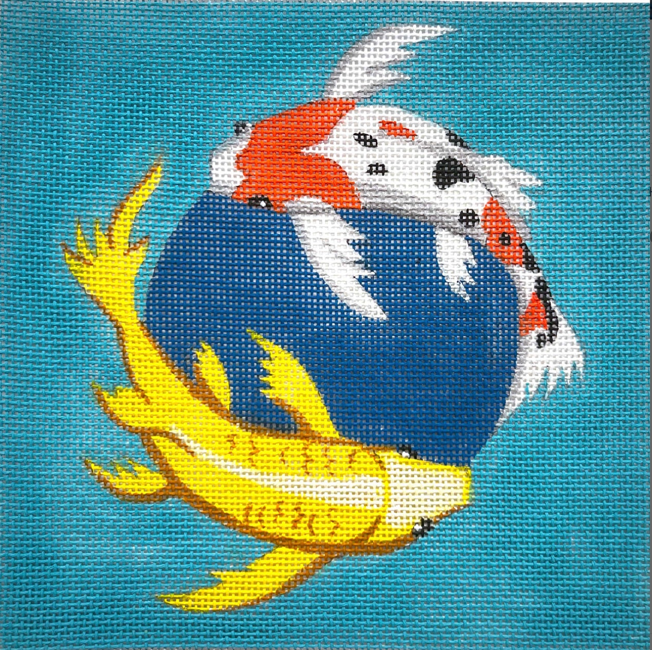 Alice Peterson Koi Pond – Barbara's Needlepoint
