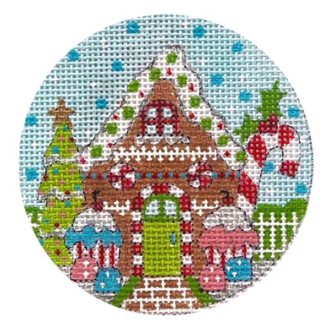 Alice Peterson Gingerbread House – Barbara's Needlepoint