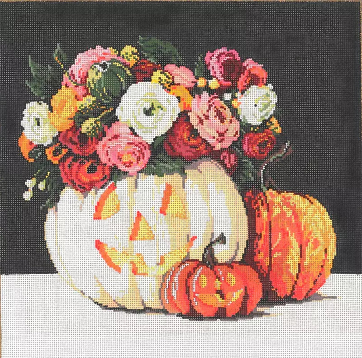 Sandra Gilmore Pretty Pumpkins – Barbara's Needlepoint