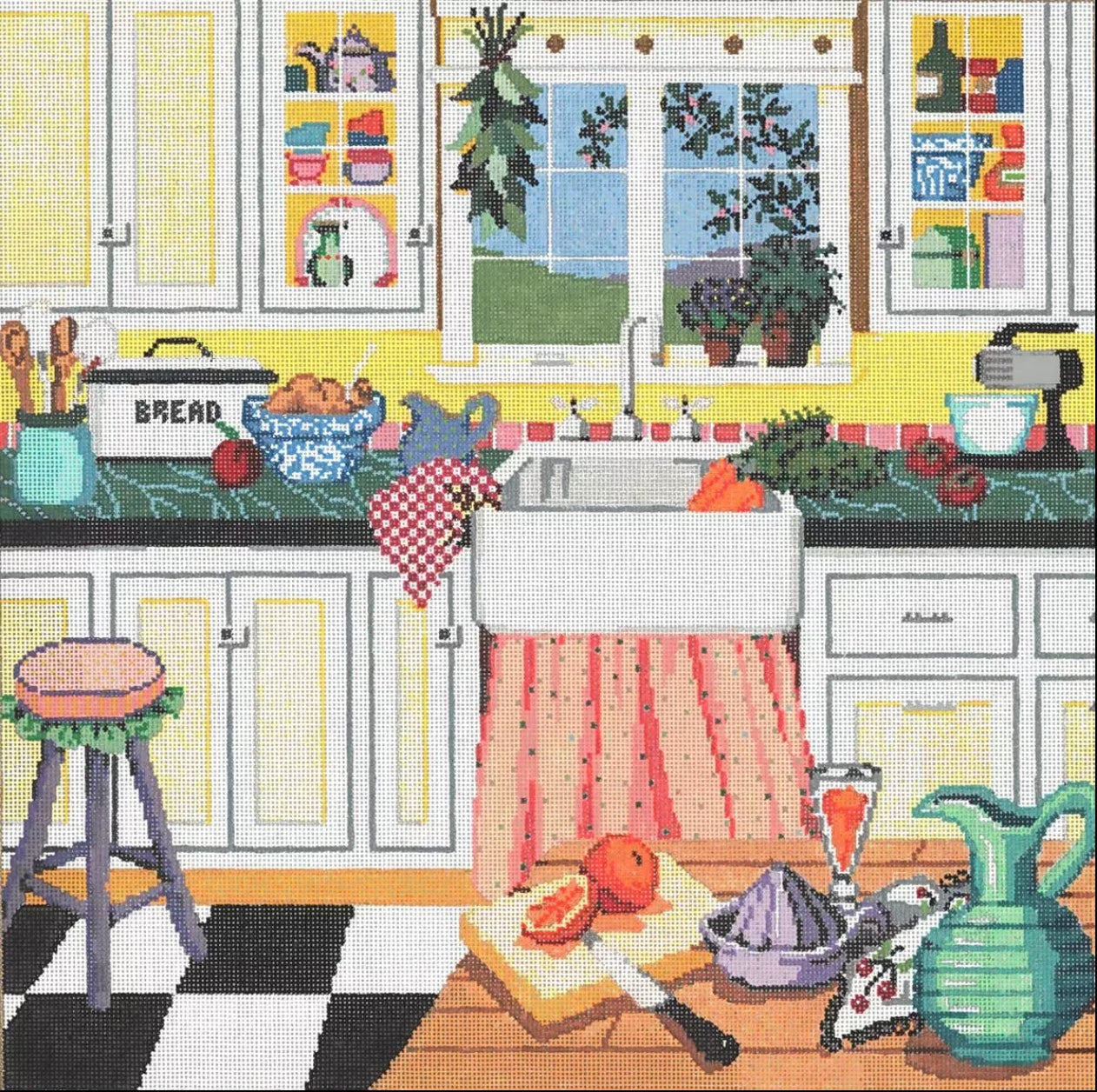 Sandra Gilmore Grandmas Kitchen – Barbara's Needlepoint