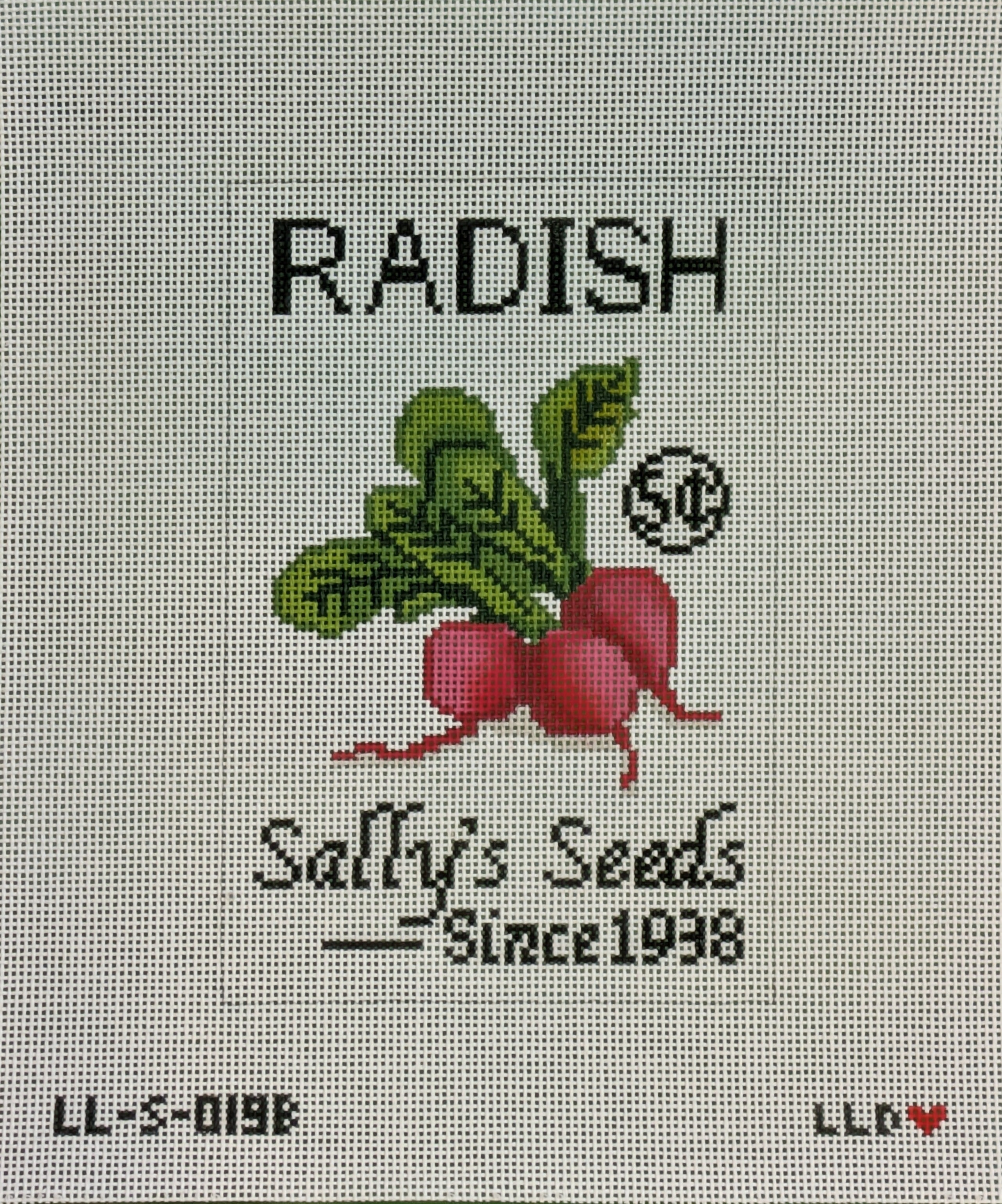 Laura Love Radish Seed Packet – Barbara's Needlepoint