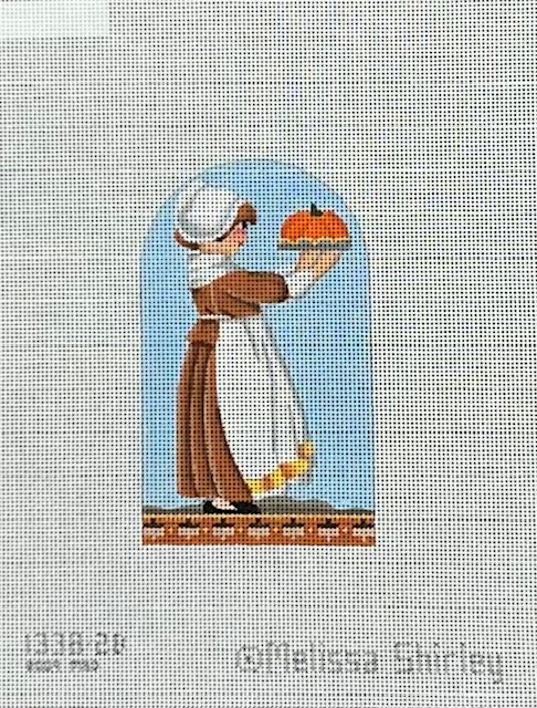 Melissa Shirley Pilgrim Girl – Barbara's Needlepoint