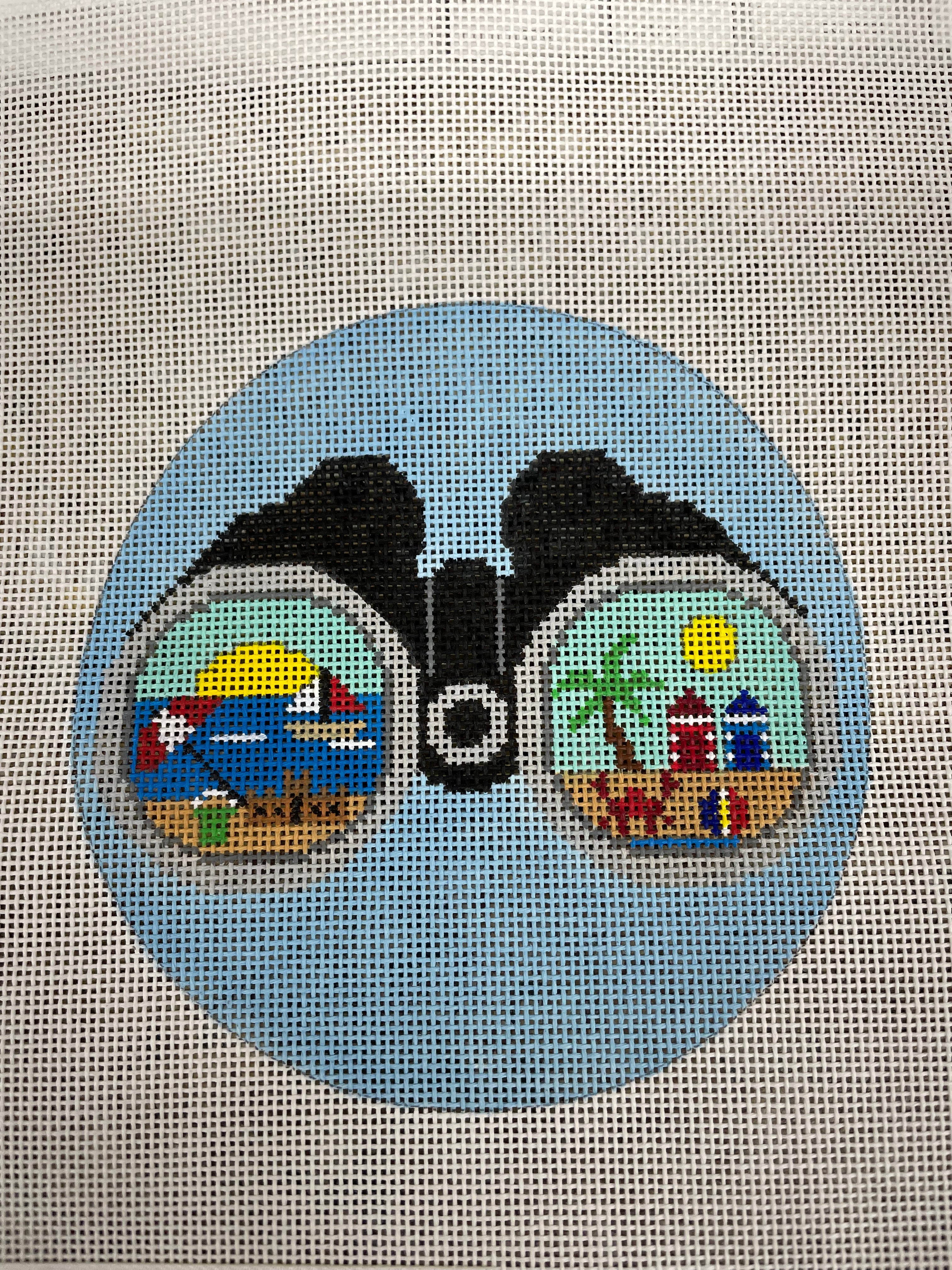 Meredith Collection Eye Spy - Beach* – Barbara's Needlepoint