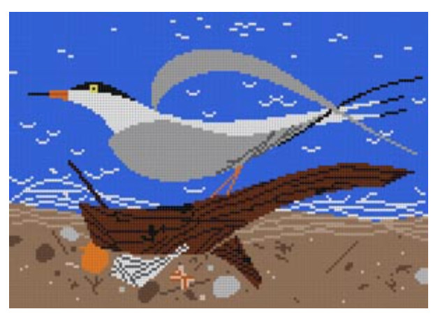 Meredith Collection Tern Scape* – Barbara's Needlepoint