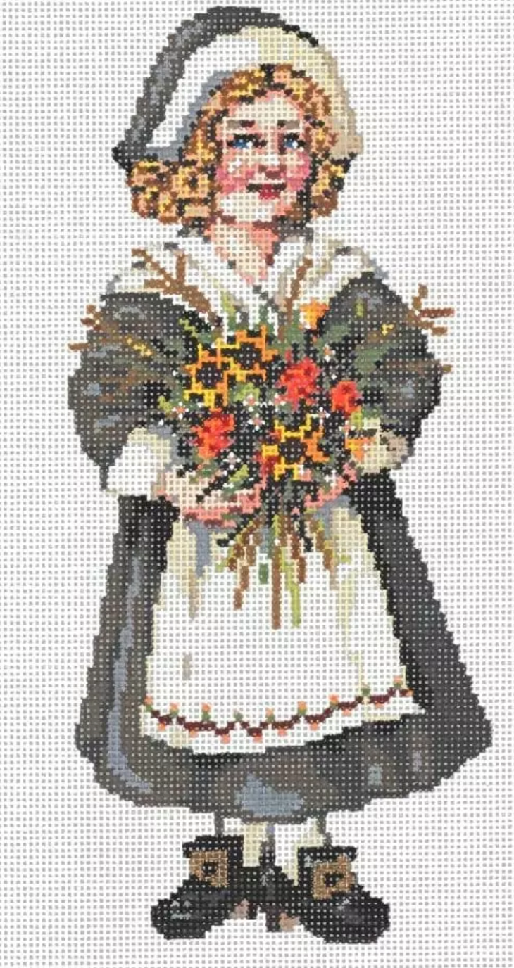 Sandra Gilmore Once in a Blue Moon - Priscilla* – Barbara's Needlepoint