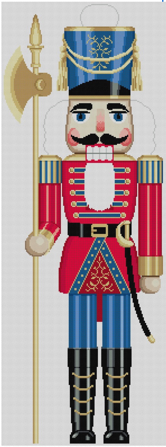 Susan Roberts Nutcracker Stand Up – Barbara's Needlepoint