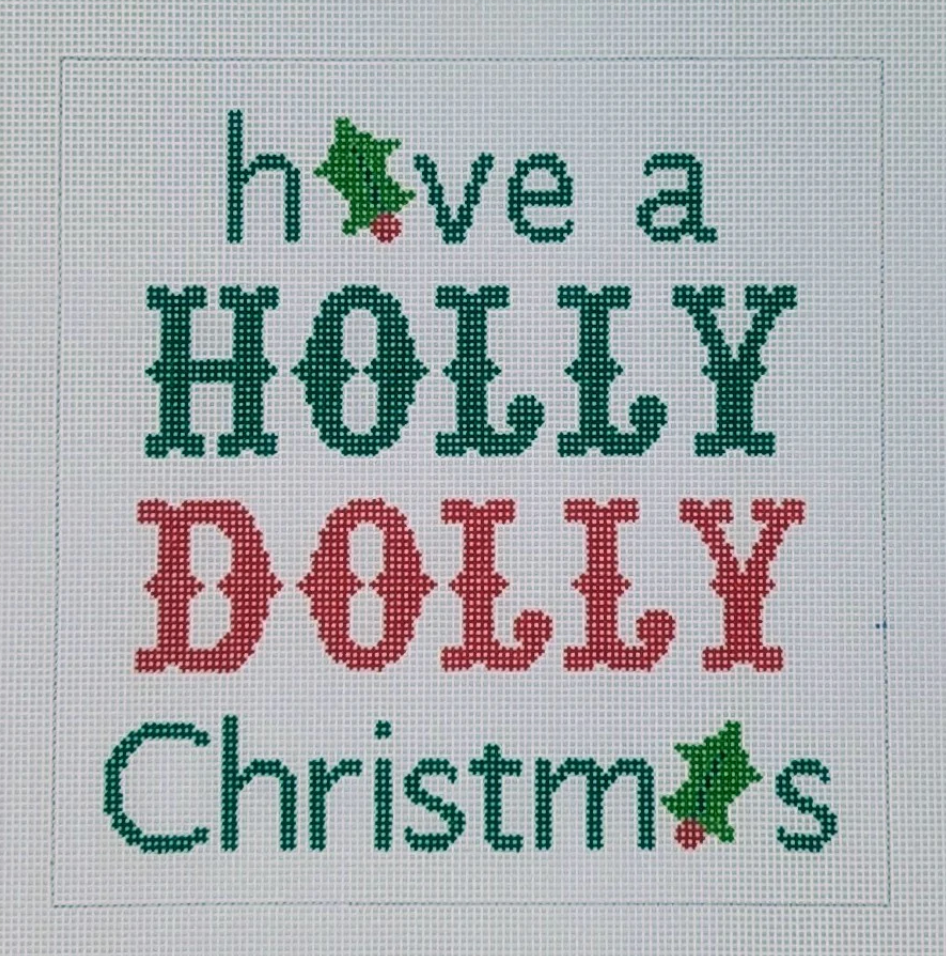 Susan Battle Holly Dolly* – Barbara's Needlepoint