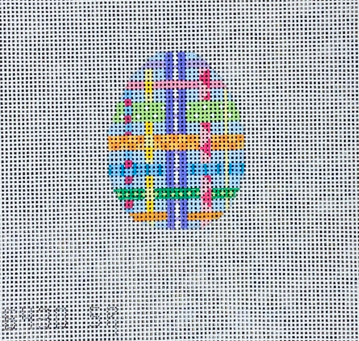 Susan Roberts Woven Ribbons Mini Egg* – Barbara's Needlepoint