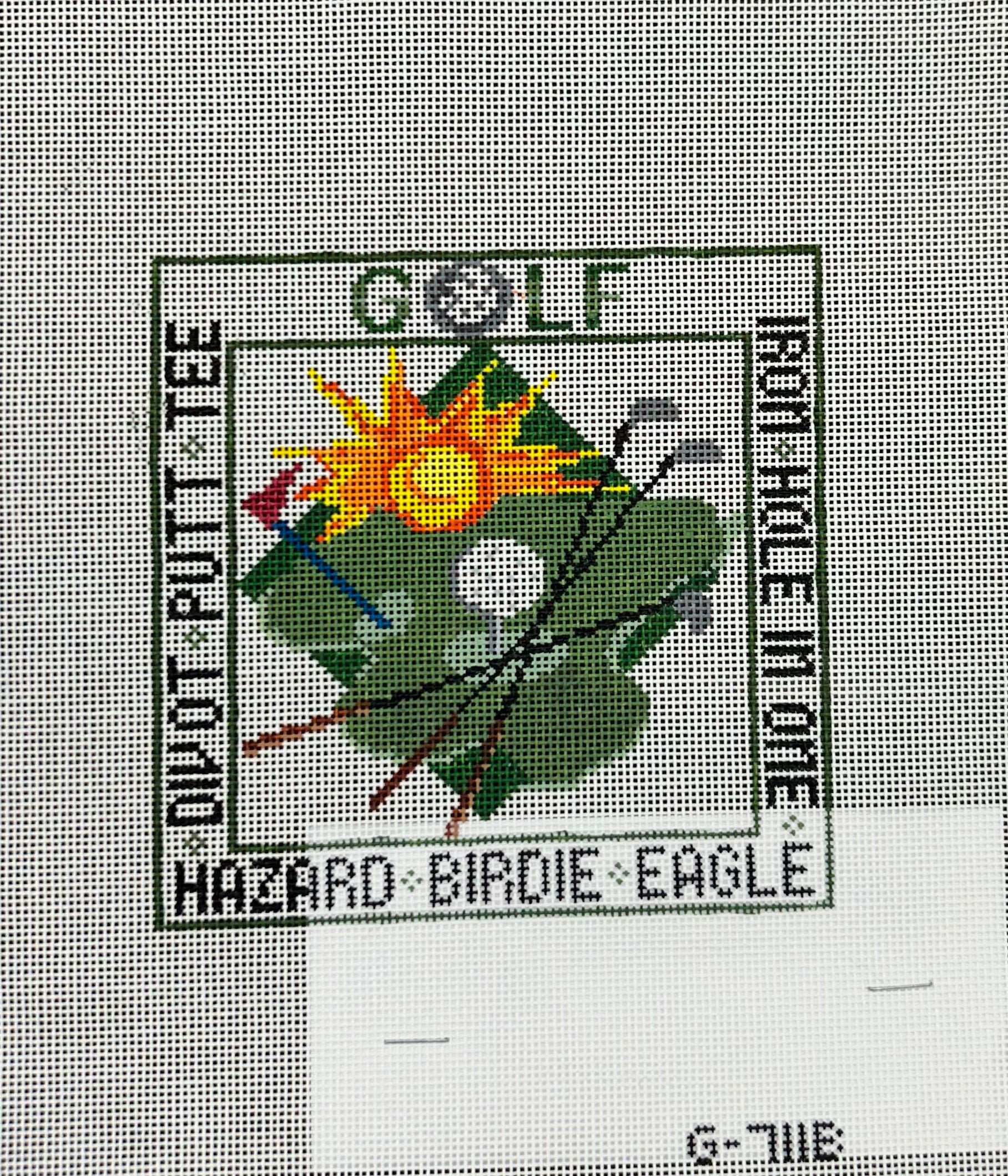 Meredith Collection Golf Square* – Barbara's Needlepoint