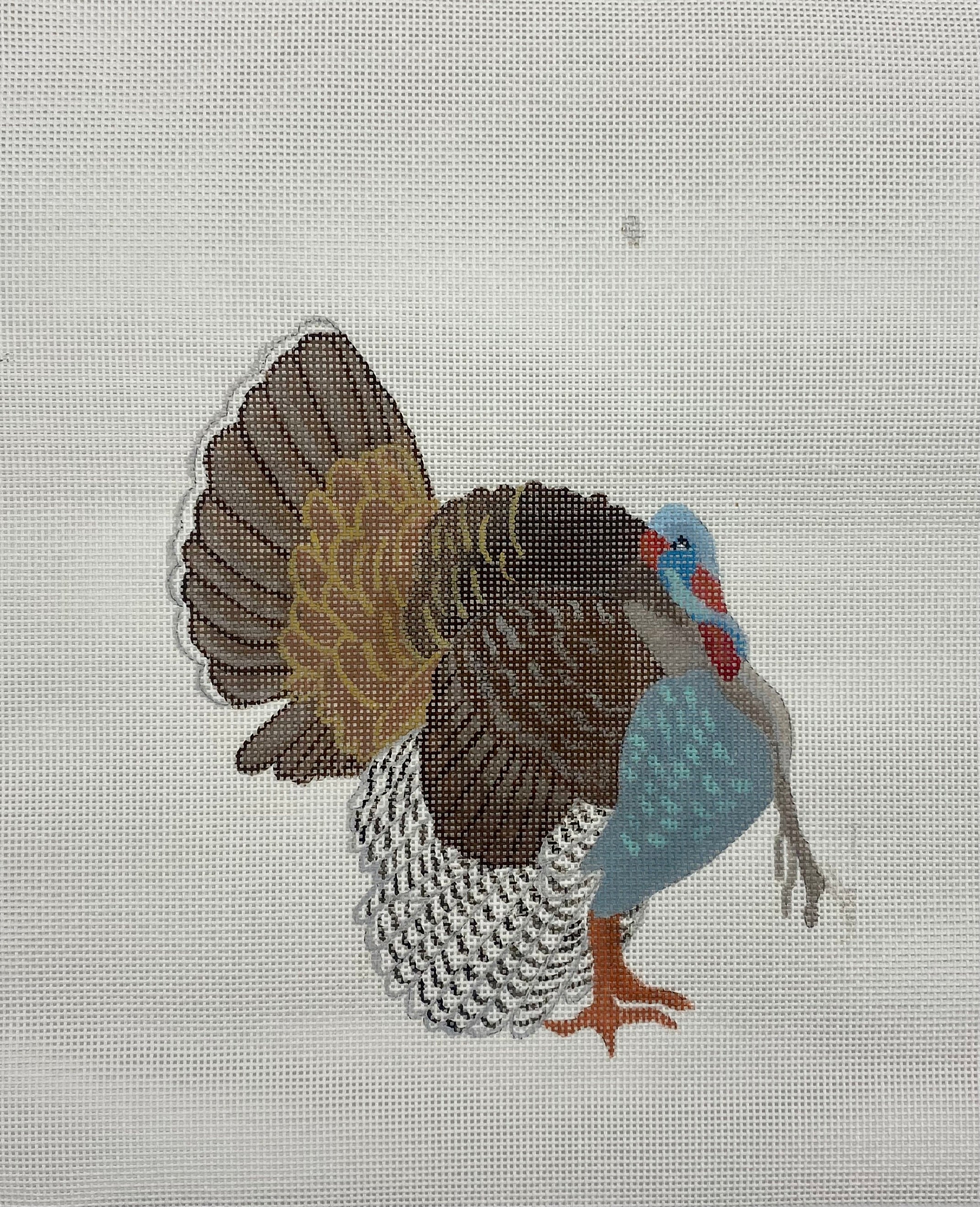 Ann Hanson Thanksgiving Turkey* – Barbara's Needlepoint