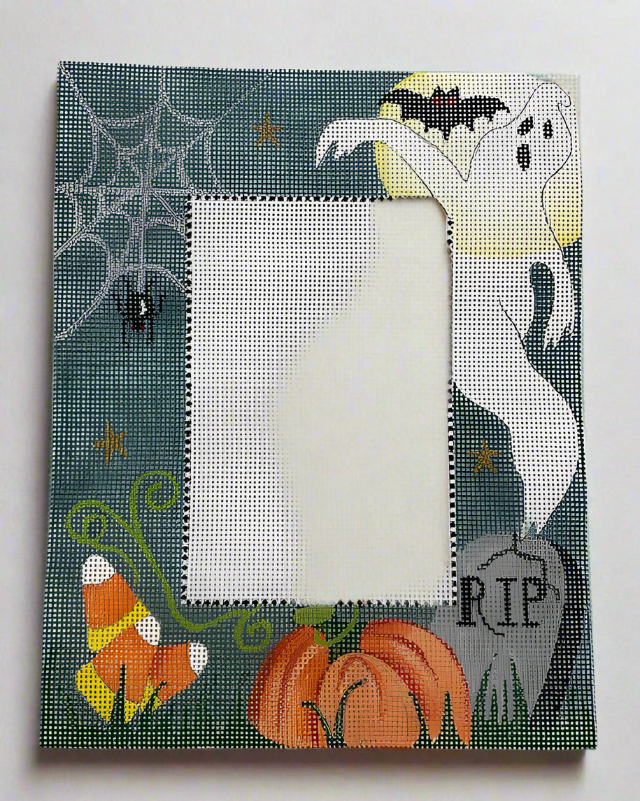 Cindy and Beth Spider Web Frame – Barbara's Needlepoint