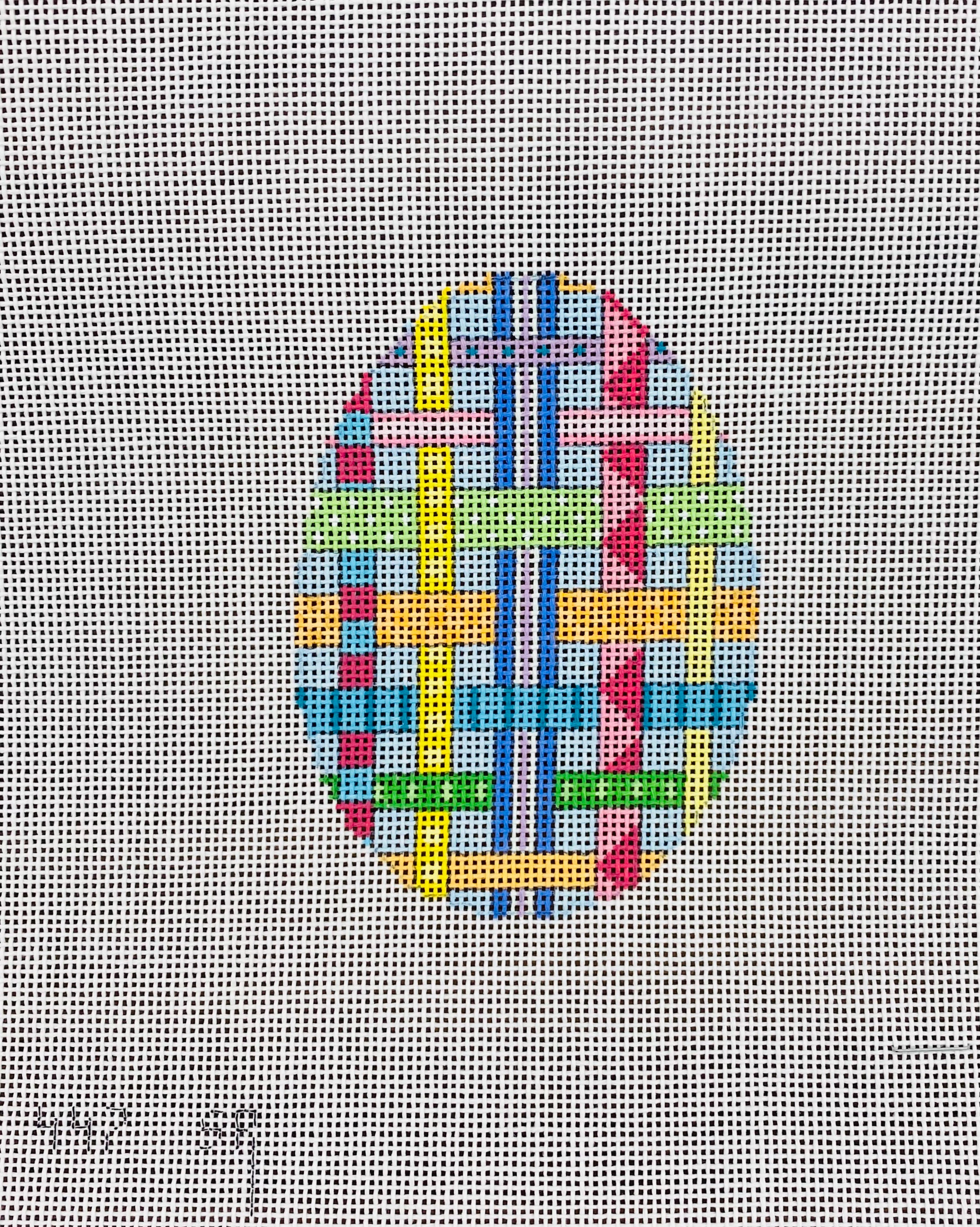 Susan Roberts Woven Ribbons Egg – Barbara's Needlepoint