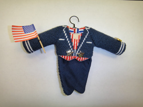 Uncle Sam Topper – Barbara's Needlepoint