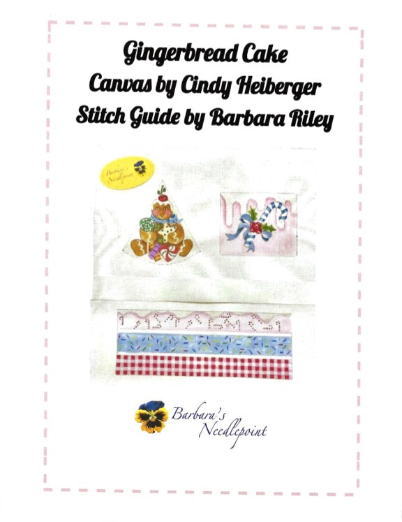 Gingerbread Cake Stitch Guide – Barbara's Needlepoint