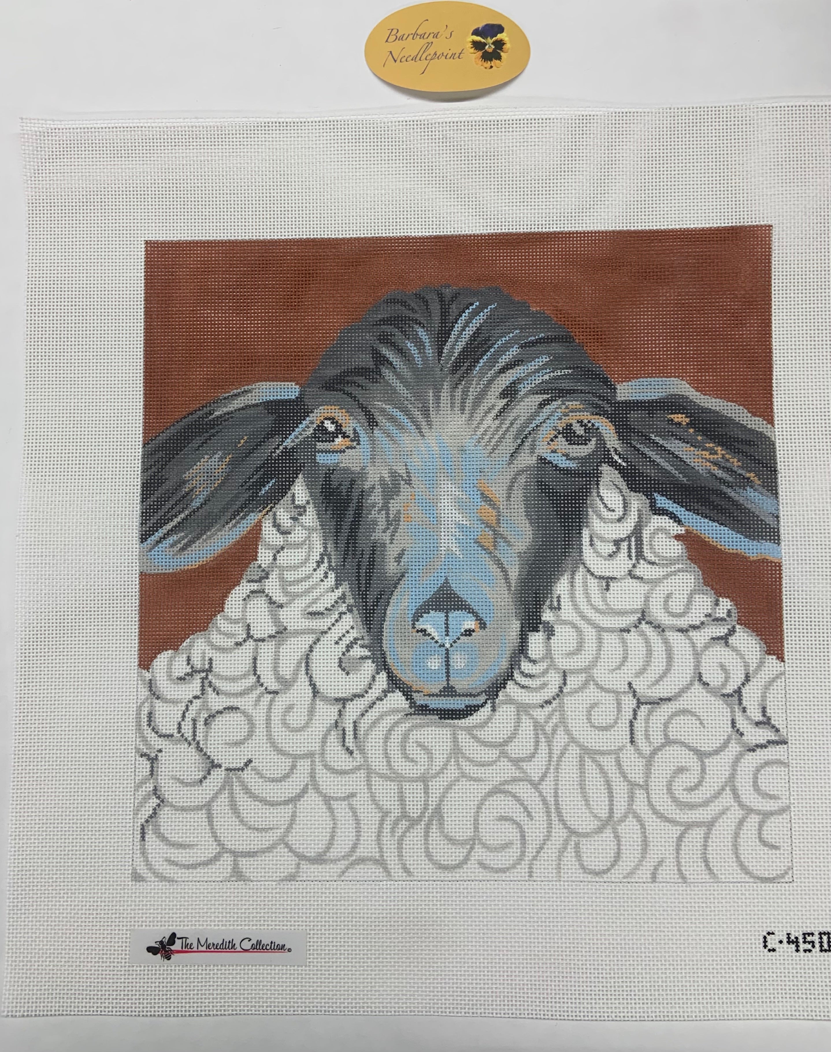 Sheep Canvas – Barbara's Needlepoint