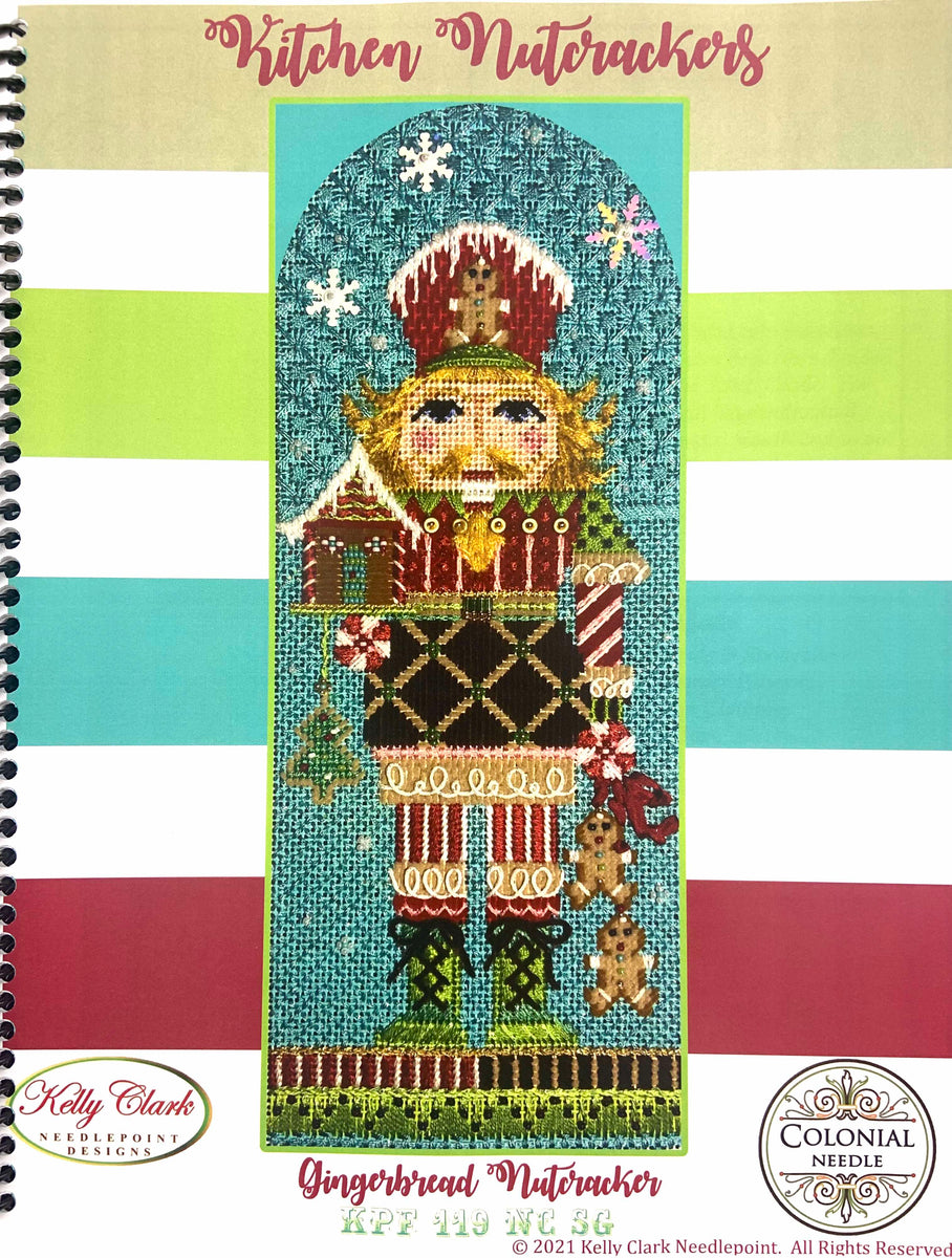 Gingerbread Nutcracker Stitch Guide – Barbara's Needlepoint